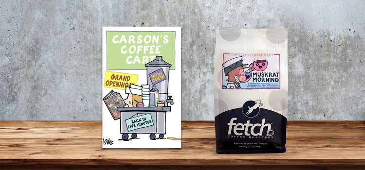 Comics and Coffee Team Up to Help Dogs in Need – Fetch Coffee Roasters